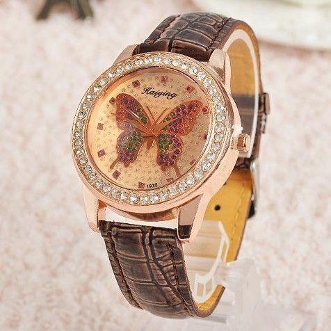 Butterfly Cute Teen Rhinestones Girl Watch on Luulla